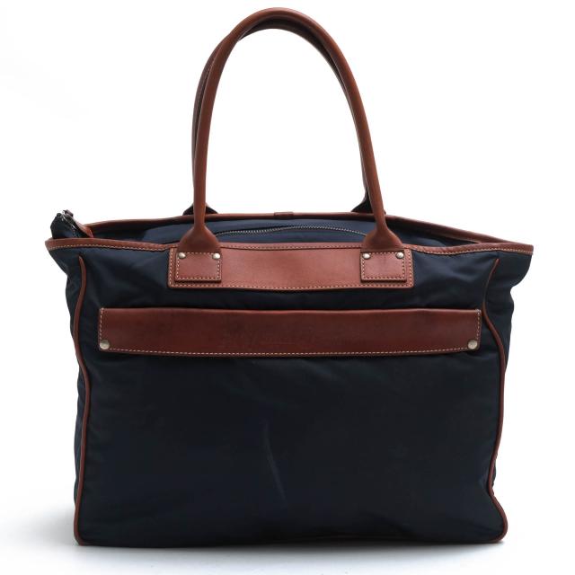 ○フェリージ Felisi ビジネスバッグ 伊リモンタ社ナイロン バケッタレザー 牛革 ビジネスバッグ 14/26/DS ビジネストート 肩掛け  中古