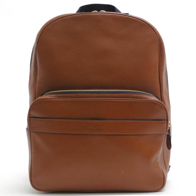 ○コーチ COACH スポーツカーフ 牛革 リュック F72364 Hamilton Backpack In Sport Calf ハミルトン バックパック A4サイズ収納可  中古