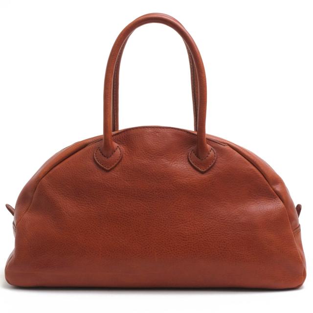 ○ゲンテン genten ベジタブルタンニン鞣し牛革 ボストンバッグ 肩掛け ワンショルダーバッグ ユニセックス 男女兼用 レディース   中古