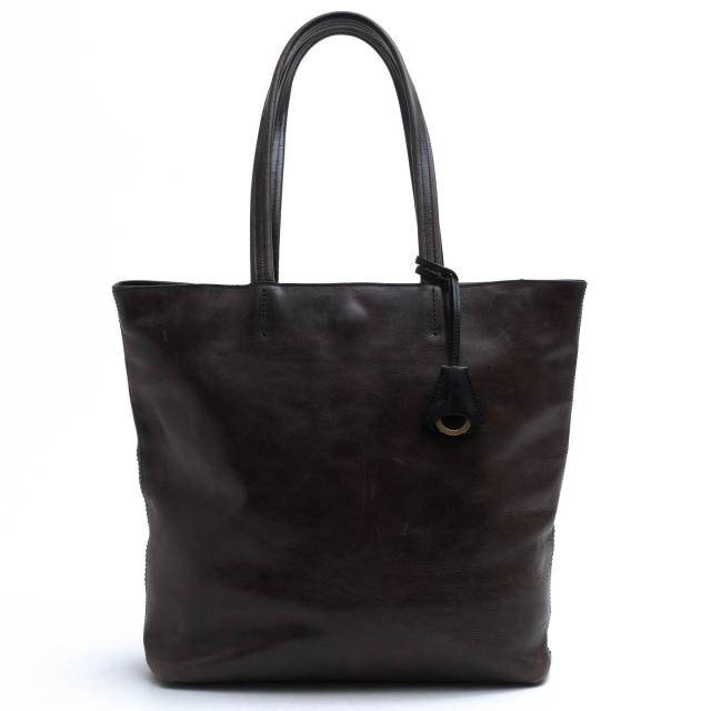 ○アニアリ aniary ニューアイディアルレザー New Ideal Leather 牛革 トートバッグ 11-02001 肩掛け ワンショルダーバッグ 迷彩・ 中古