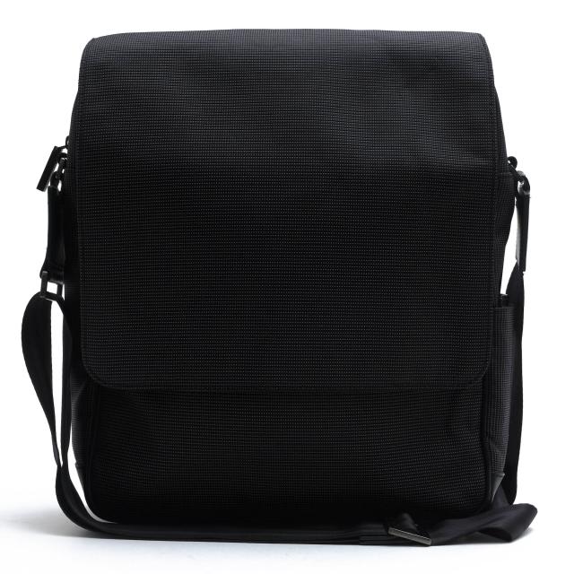 ○ダンヒル Dunhill 一部牛革 カーフ ショルダーバッグ L3L160A AVORITIES アボリティーズ フラップ式 メッセンジャーバッグ メン  中古