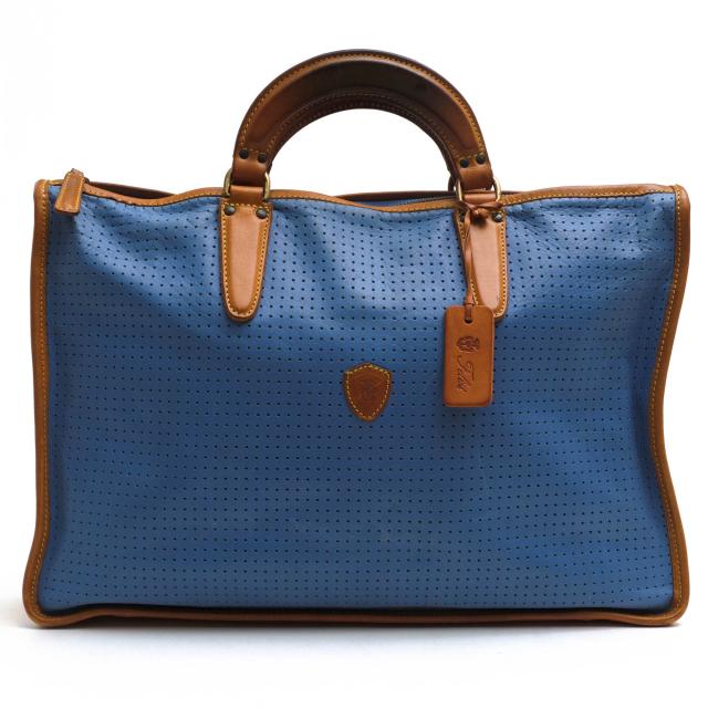 ○フェリージ Felisi バケッタレザー 牛革 ビジネスバッグ 9841 パンチングレザー 定番 メンズ 【中古】 中古