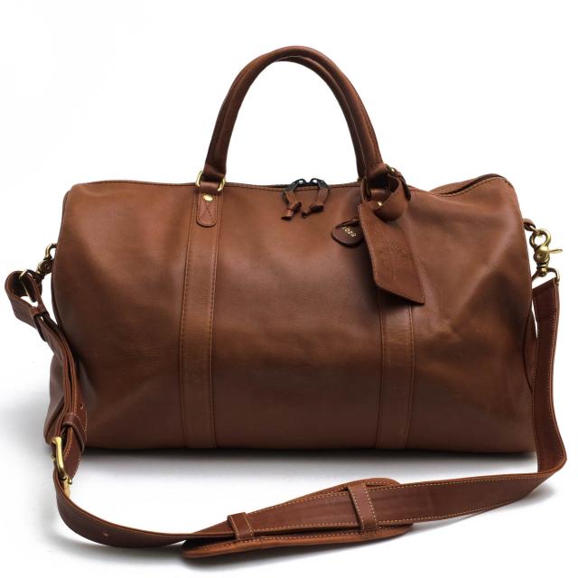 ○ブルックスブラザーズ Brooks Brothers 牛革 ボストンバッグ 2WAY ショルダーバッグ メンズ 【中古】 中古