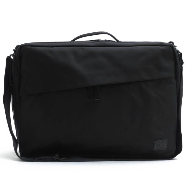 ○ポーター 吉田カバン PORTER ナイロンポリエステルツイル PVC加工 ビジネスバッグ 695-05758 VIEW 3WAY BRIEFCASE ビュー 3WAY   中古