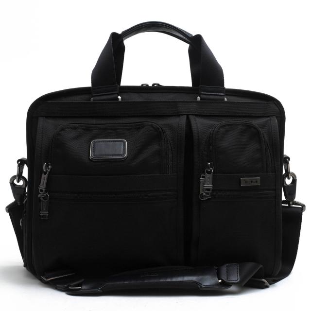 ○トゥミ TUMI LIMITED EDITION リミテッドエディション バリスティックナイロン ナパレザー 牛革 ビジネスバッグ 26118DR2E ALPHA 中古