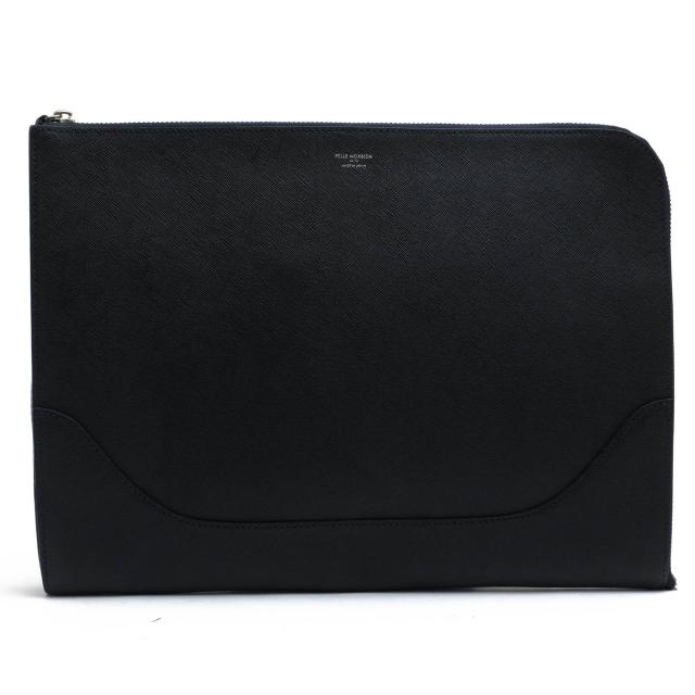 ○ペッレモルビダ PELLE MORBIDA サフィアーノレザー 牛革 セカンドバッグ/クラッチバッグ PMO-CA009 Capitano キャピターノ A4サ  中古