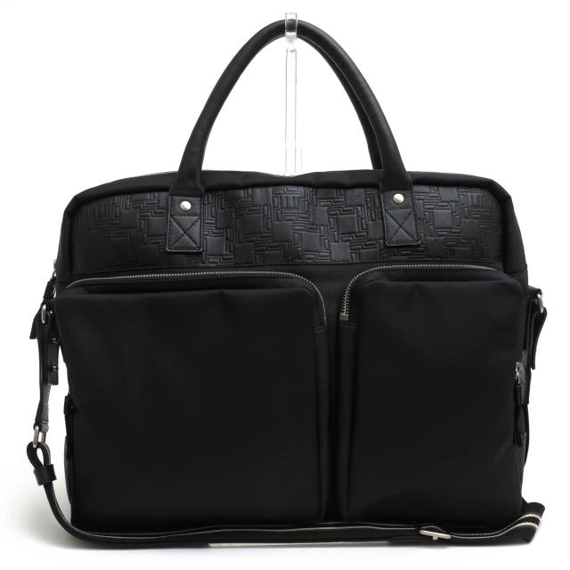○ダンヒル Dunhill ナイロンツイル 牛革 ビジネスバッグ D-EIGHT NYLON ディーエイト 2WAY ショルダーバッグ メンズ 【中古】 中古