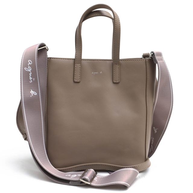 ○アニエスベー agnes b. 牛革 ハンドバッグ QAS01-05 Lucy 2WAY ショルダーバッグ レディース 【中古】 中古
