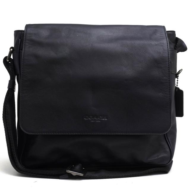 ○コーチ COACH 牛革 スポーツカーフ ショルダーバッグ 72116 Metropolitan map bag メトロポリタン マップバッグ クロスボディ メ 中古