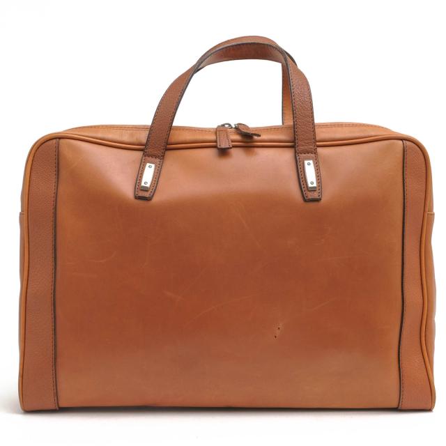 ○キタムラ Kitamura ヌメ革 牛革 ビジネスバッグ A4サイズ収納可 メンズ 【中古】 中古