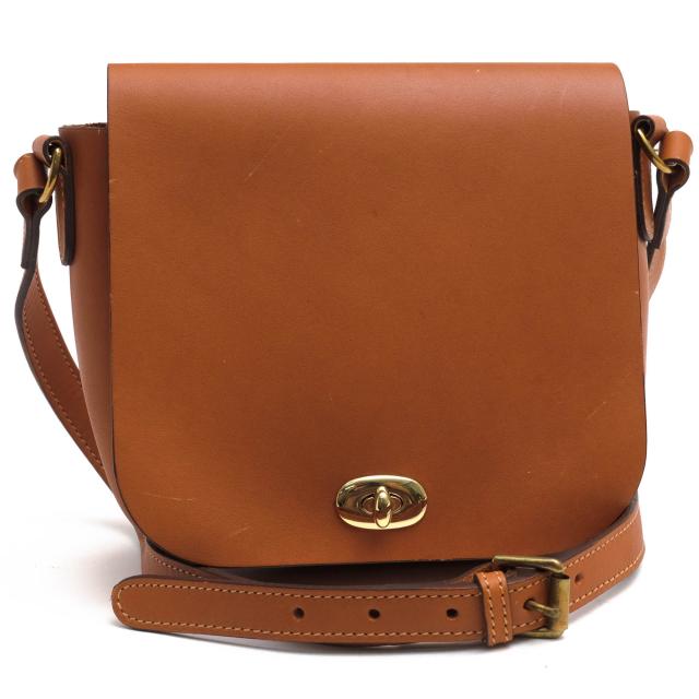 ○タスティング TUSTING ケストレルタン KESTREL TAN ヌメ革 牛革 ショルダーバッグ ベジタブルタンニン鞣し ユニセックス 男女兼  中古