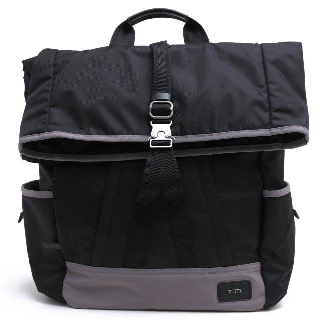 ○トゥミ TUMI  リュック 55881DO Mead Roll-Top Backpack ロールトップ ノートPC収納可 メンズ 【中古】 中古