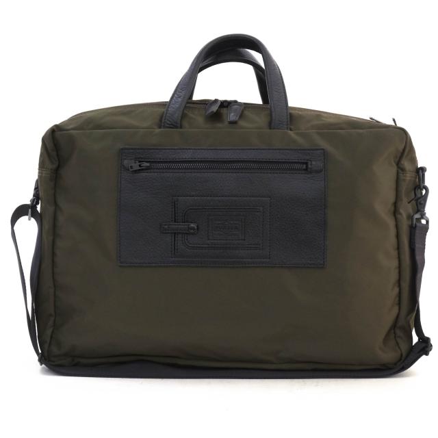 ○ポーター 吉田カバン PORTER ナイロンツイル ボストンバッグ 857-07479 FLY BOSTON BAG S フライ 2WAY ショルダーバッグ シボ革  中古