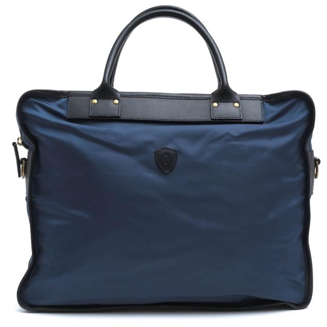 ○フェリージ Felisi 伊リモンタ社ナイロン バケッタレザー 牛革 ビジネスバッグ 1725/DS A4サイズ収納可 メンズ 【中古】 中古