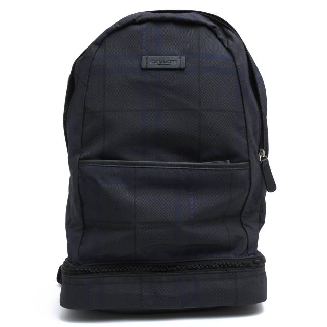○コーチ COACH  リュック F93372 Varick Nylon Packable Daypack ヴァリック ポケッタブル デイパック メンズ 【中古】 中古