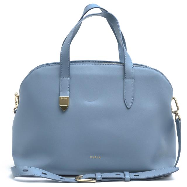 ○フルラ FURLA 牛革 トートバッグ WB00121 BLOCK M TOTE 2WAY ショルダーバッグ レディース 【中古】 中古
