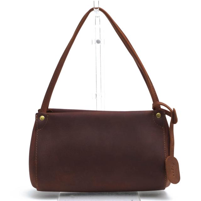 ○オルガン organ ヌバック イタリアンレザー 牛革 ハンドバッグ Pianosa ピアノサ 肩掛け ワンショルダーバッグ レディース 【中  中古