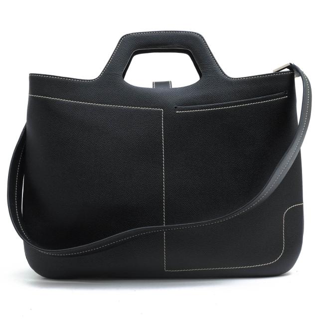 ○バリー BALLY クロスグレインレザー 牛革 ハンドバッグ 2WAY ショルダーバッグ レディース 【中古】 中古