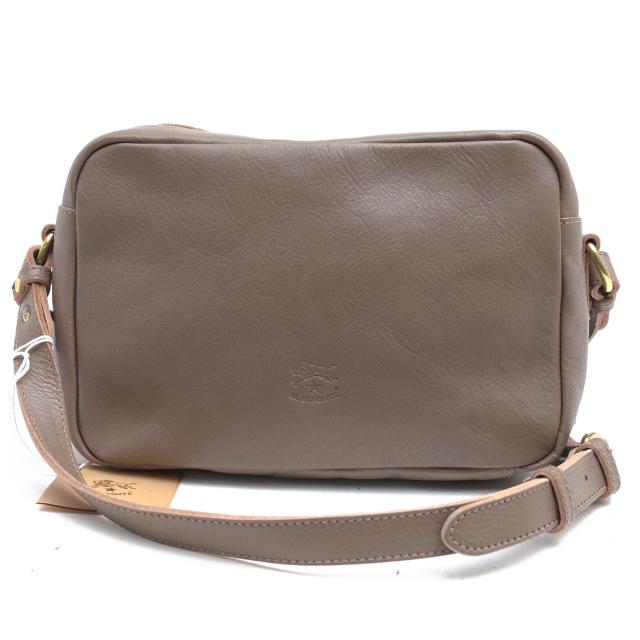 ○イルビゾンテ IL BISONTE 牛革 ショルダーバッグ 54202305511 ショルダーポシェット ユニセックス 男女兼用 レディース 【中古】 中古