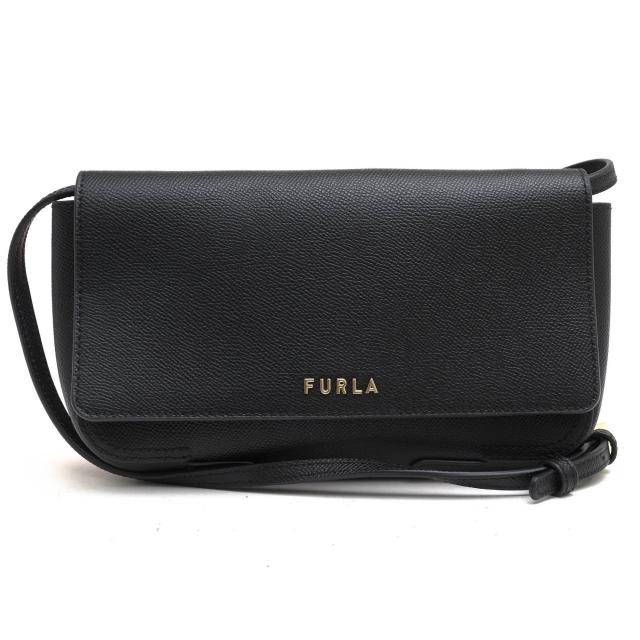○フルラ FURLA 牛革 ショルダーバッグ WB00601 EOS S POCHETTE ショルダーポシェット ボディバッグ 2WAY ショルダーバッグ レディ 中古