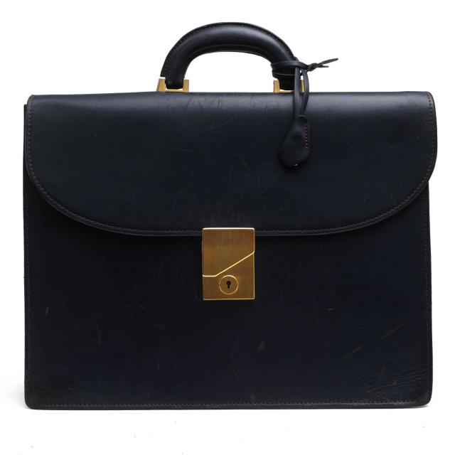 ○キタムラ Kitamura 牛革 カウレザー ビジネスバッグ ダレスバッグ メンズ 【中古】 中古