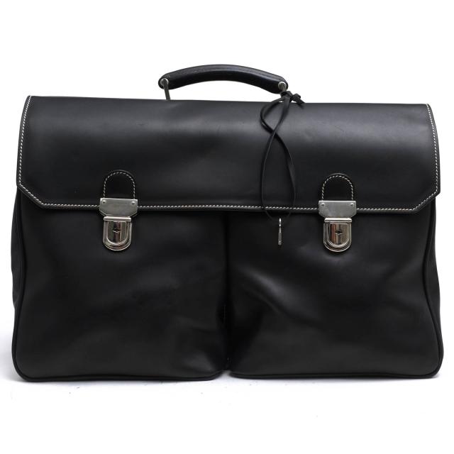 ○バンディーニ BANDINI ESTNATION エストネーション別注 カーフ 牛革 ビジネスバッグ フラップ式 メンズ 【中古】 中古