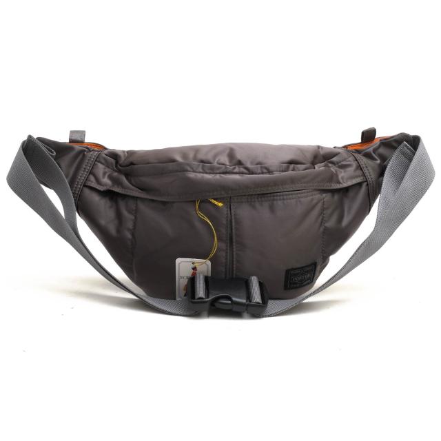 ○ポーター 吉田カバン PORTER ナイロンツイル ポリエステル綿ボンディング加工 ウエストバッグ 622-06629 TANKER WAIST BAG S タ  中古