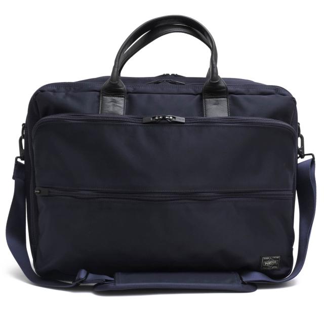 ○ポーター 吉田カバン PORTER コーデュラナイロンツイル テフロンファブリックプロテクター加工 ビジネスバッグ 655-06167 TIME B 中古