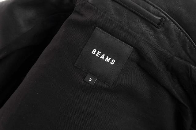 ○ビームス BEAMS 羊革 シープスキン ダブルライダース 11-18-3699-202