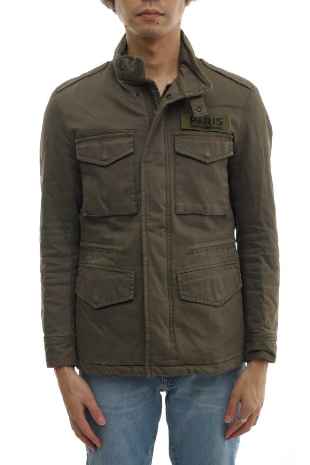 ○エディフィス EDIFICE 清永浩文 SOPH.NET パリサンジェルマン Paris Saint-Germain フィールドジャケット 15-011-300-9400-3-0 M 中古