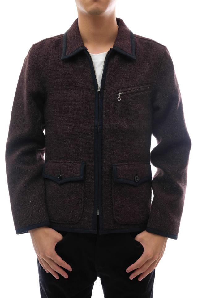 ○フラットヘッド FLAT HEAD ブルガリアウール ブルゾン WJ-60 40'S メンズ 【中古】 中古