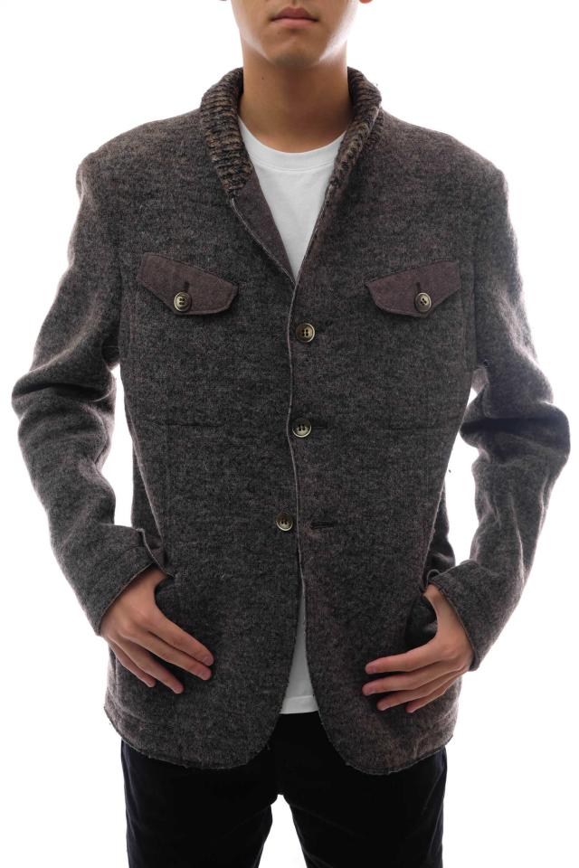 ○イーヴォ Hevo  テーラードジャケット 280H3 ショールカラー メンズ 【中古】 中古