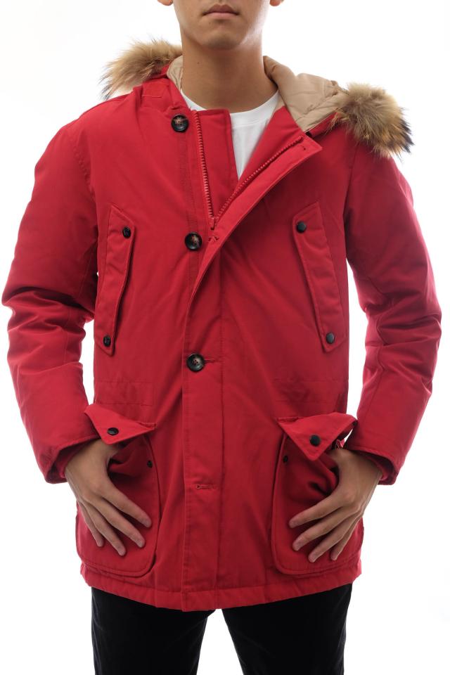 ○フリークスストア FREAK'S STORE  ダウンジャケット 143-1510 Canadian Colonial Down カナディアン コロニアル ダウン  ファー  中古