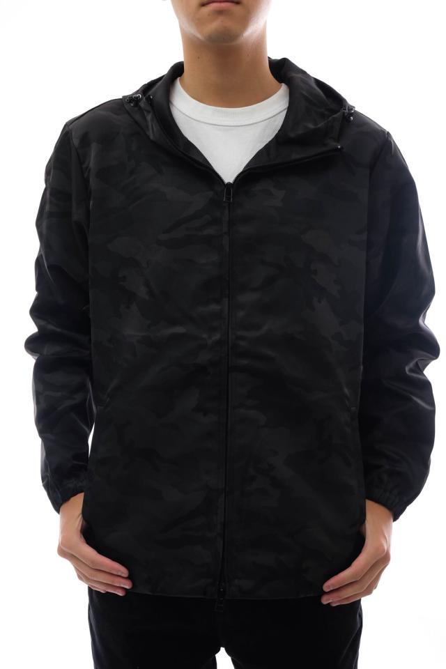 ○ユニフォームエクスペリメント uniform experiment 16AW ブルゾン UE-167043 STAR HOODED ZIP BLOUSON 迷彩・カモフラージュ柄   中古
