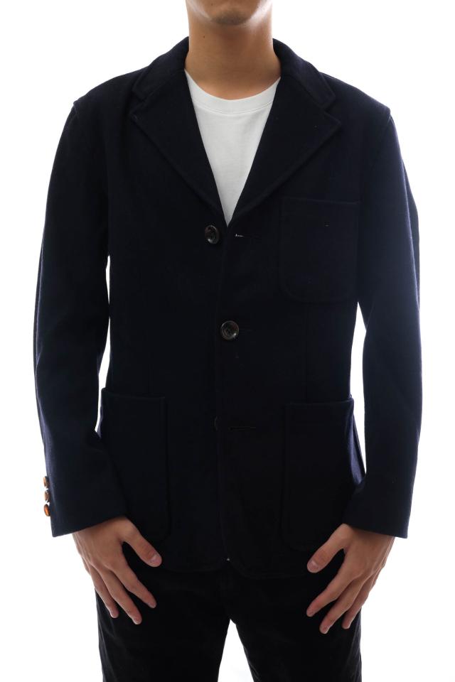 ○フェローズ Pherrow's メルトン テーラードジャケット 15W-PMJ1 MELTON WOOL TAILORED JACKET アンコンジャケット シングルブレ  中古