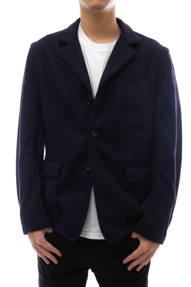 ○エンジニアド ガーメンツ Engineered Garments  テーラードジャケット Baker Jacket 13oz Wool Flannel ウールフランネル シング 中古