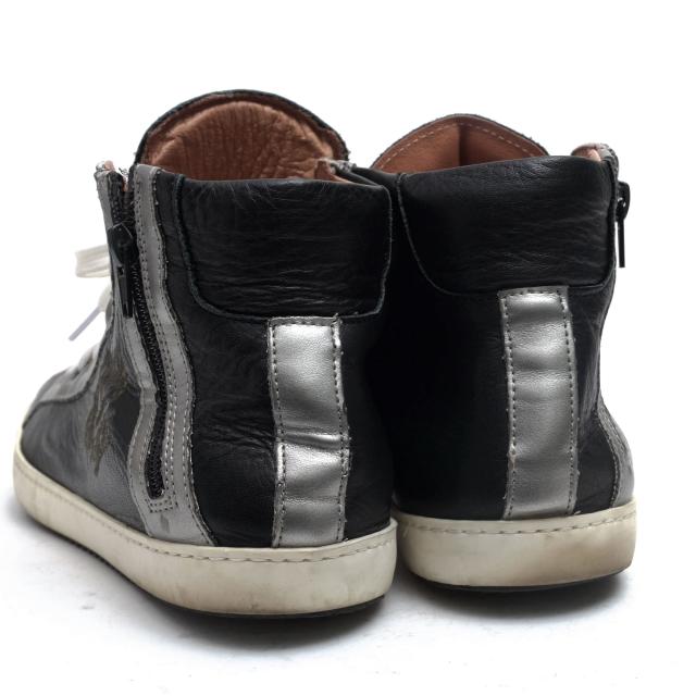 ○オロビアンコ orobianco 牛革 ハイカットスニーカー TREVISO PIOMBO