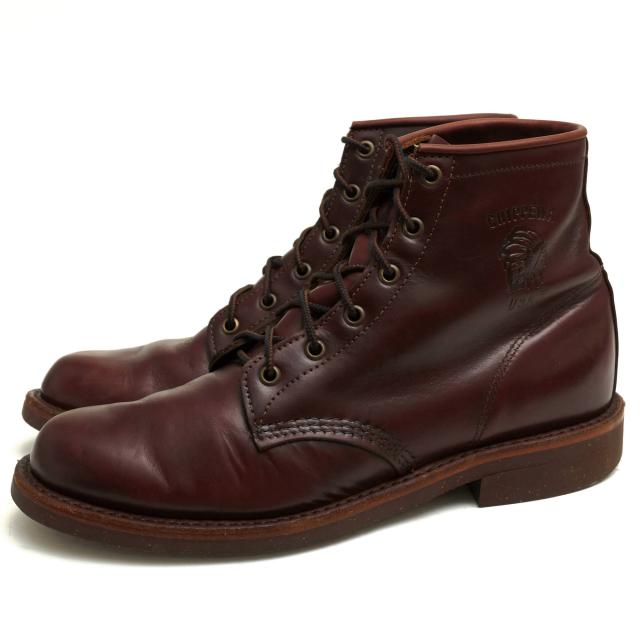 ○チペワ CHIPPEWA オイルドレザー 牛革 ワークブーツ 97061 CORDVAN 6
