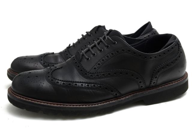 ○アルマーニ EMPORIO ARMANI  ビジネスシューズ エキストラライトソール ウイングチップ メンズ 【中古】 中古