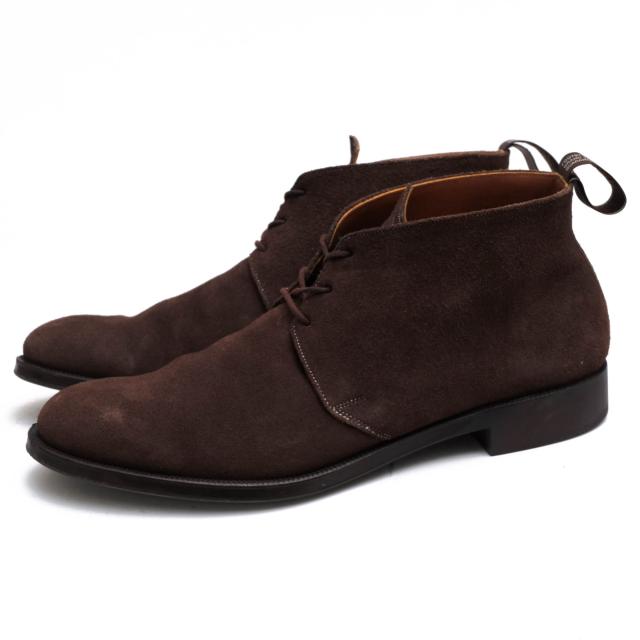 ○フットストックオリジナルズ FOOTSTOCK ORIGINALS 牛革 チャッカブーツ FS153409-I E BOOTS プレーントゥ メンズ 【中古】 中古