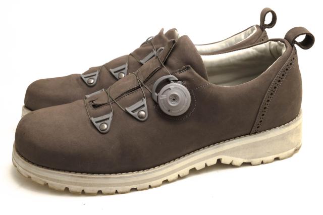 ○スペクタス SPECTUSSHOECO. White Mountaineering ホワイトマウンテニアリング別注 牛革 ヌバック ローカットスニーカー WM15738 中古