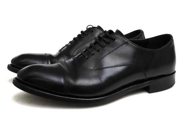 ○シェットランドフォックス SHETLANDFOX 国産キップ 牛革 ビジネスシューズ 002F SF Coventry コベントリー ストレートチップ ダ  中古