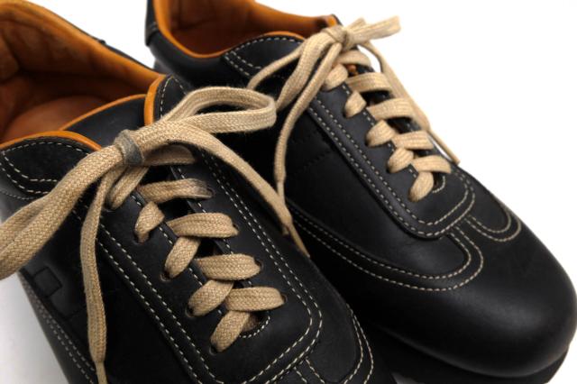 ○エルメス HERMES 牛革 カーフ ローカットスニーカー Quick クイック