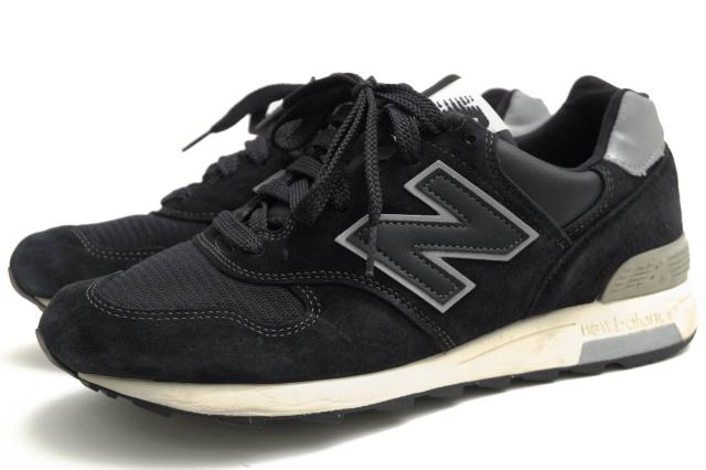 ○ニューバランス NEW BALANCE ピックスキンスエード ローカットスニーカー M1400BKS ENCAP C-CAP メンズ 【中古】 中古