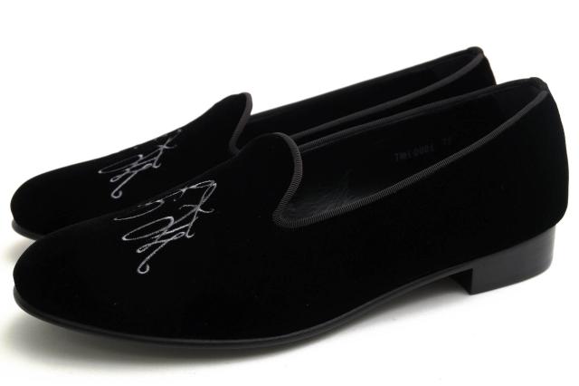 ○ヒロシツボウチ HIROSHI TSUBOUCHI  スリッポン TWH001 ルームシューズ レザーソール メンズ 【中古】 中古