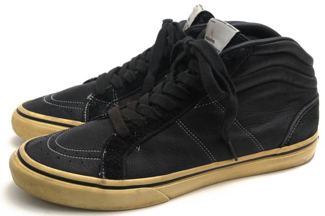 ○ビズビム VISVIM エルクレザー ハイカットスニーカー LOGAN MID ELK メンズ 【中古】 中古