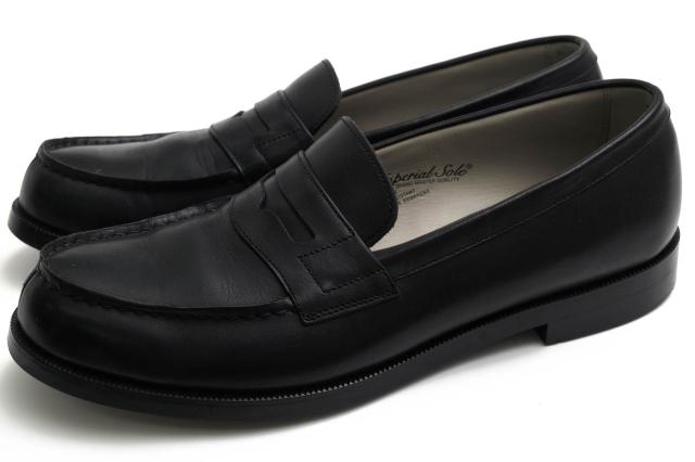 ○フットストックオリジナルズ FOOTSTOCK ORIGINALS 牛革 ローファー FS183405 LOAFER IMPERIAL SOLE インペリアルソール ス 中古
