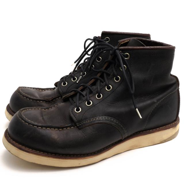 ○レッドウィング RED WING Charcoal Rough & Tough チャコール ラフアウト＆タフ ワークブーツ 8890 IRISH SETTER MOC TOE BOOT C 中古