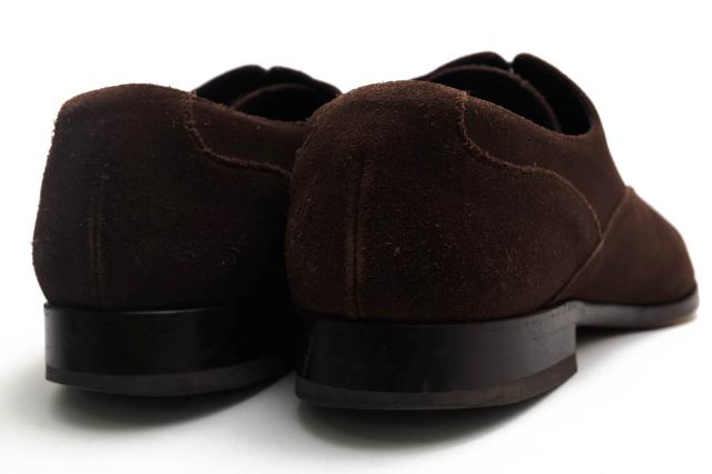 ○リーガル REGAL 牛革 ビジネスシューズ 11NR メダリオン キャップトゥ レザーソール マッケイ製法 メンズ 【中古】 中古 ○リーガル REGAL 牛革 ビジネスシューズ 11NR メダリオン キャップ