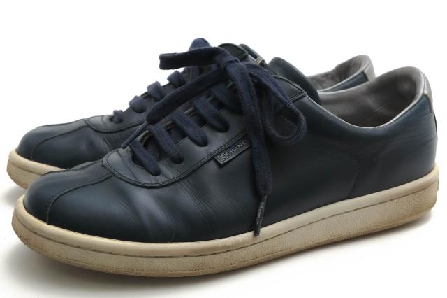 ○シャネル CHANEL 牛革 カーフ ローカットスニーカー G24579 ココマーク レディース 【中古】 中古